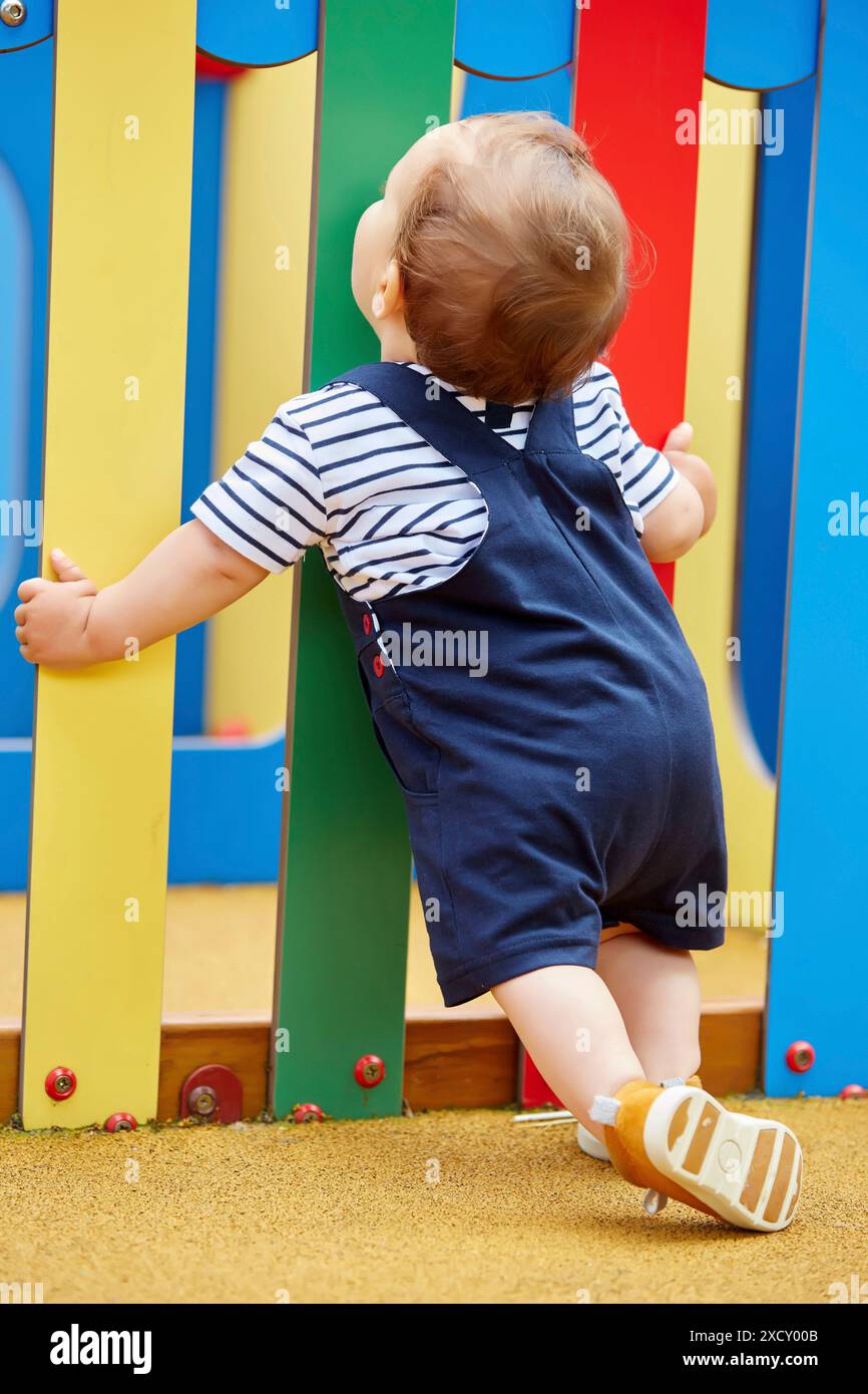 Children playground multi colored hi-res stock photography and images ...