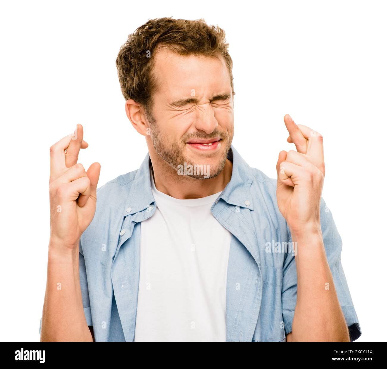 Praying hand gesture hi-res stock photography and images - Alamy