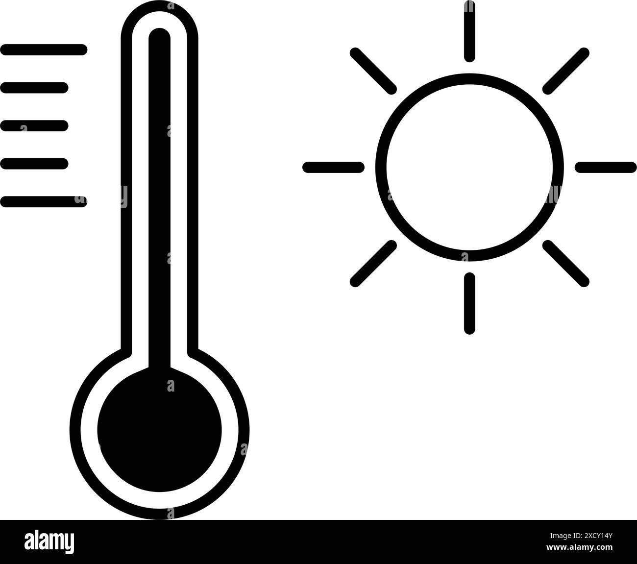 Hot weather heat wave Black and White Stock Photos & Images - Alamy