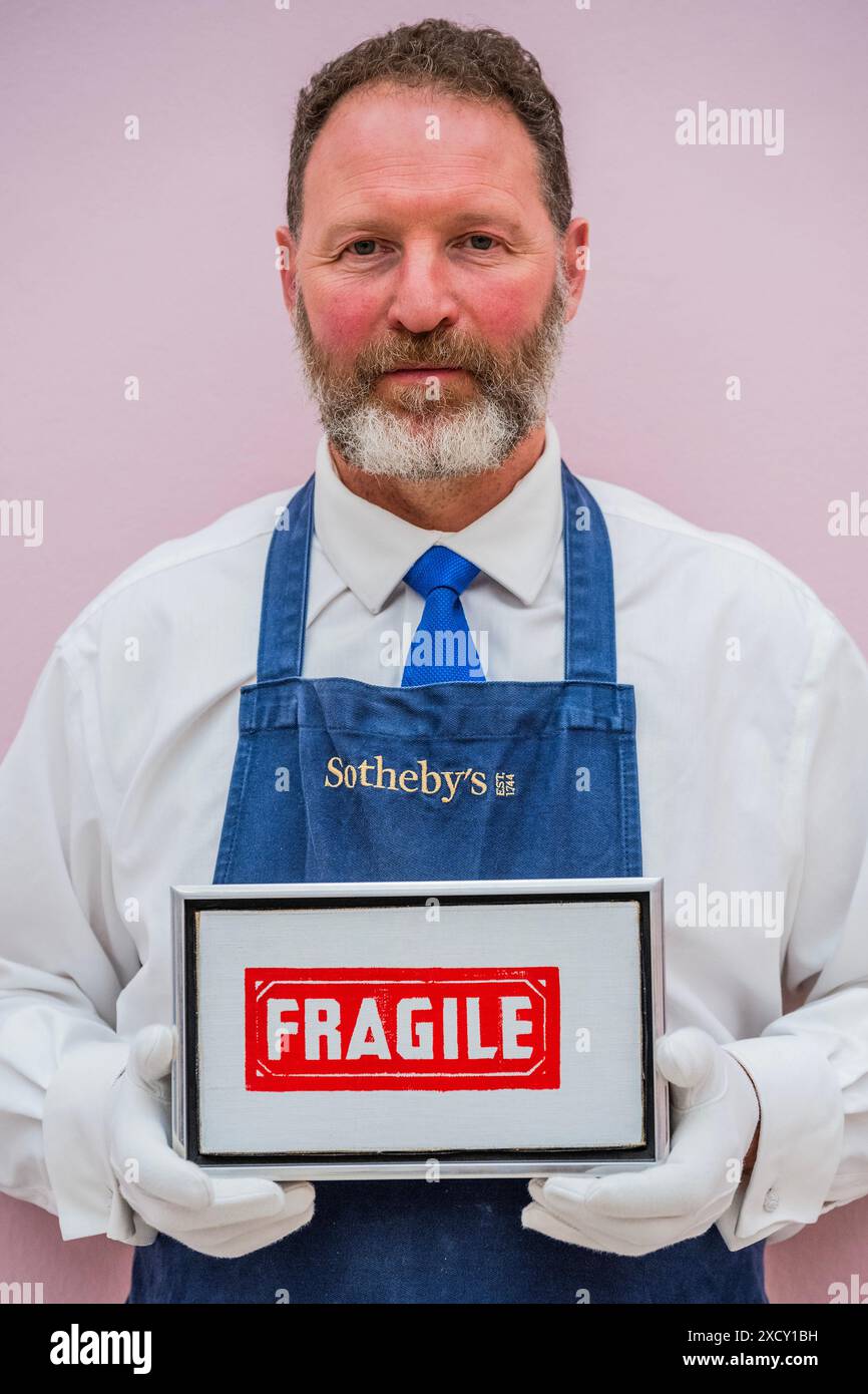 London, UK. 19th June, 2024. Andy Warhol, Fragile, est £100,000-150,000 ...