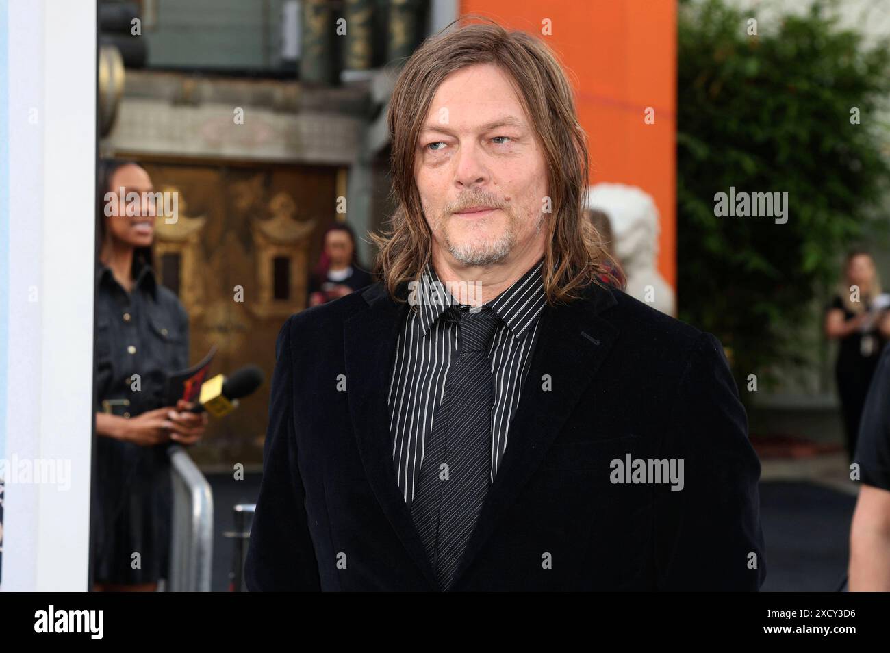 Norman Reedus bei der Premiere des Kinofilms The Bikeriders im TCL ...