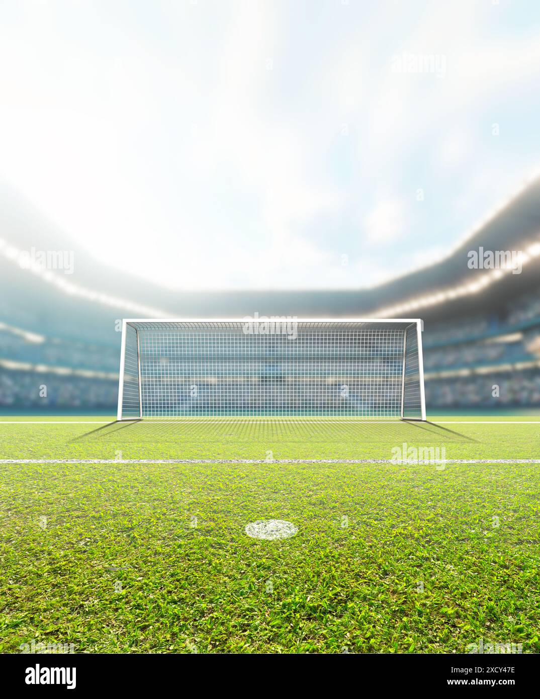 Generic ball in net soccer hi-res stock photography and images - Alamy