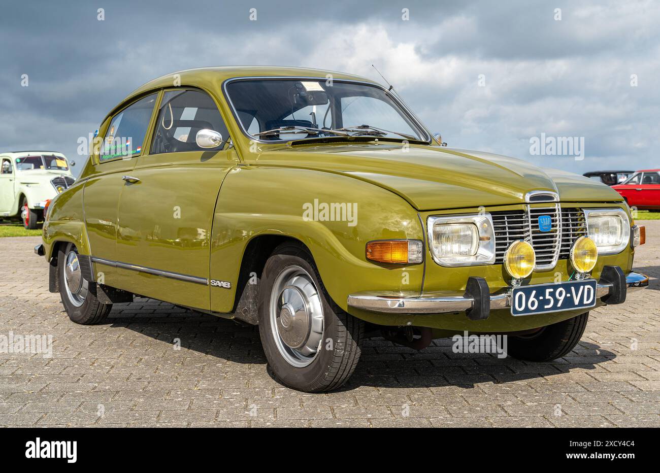 Old saab 96 v4 hi-res stock photography and images - Alamy