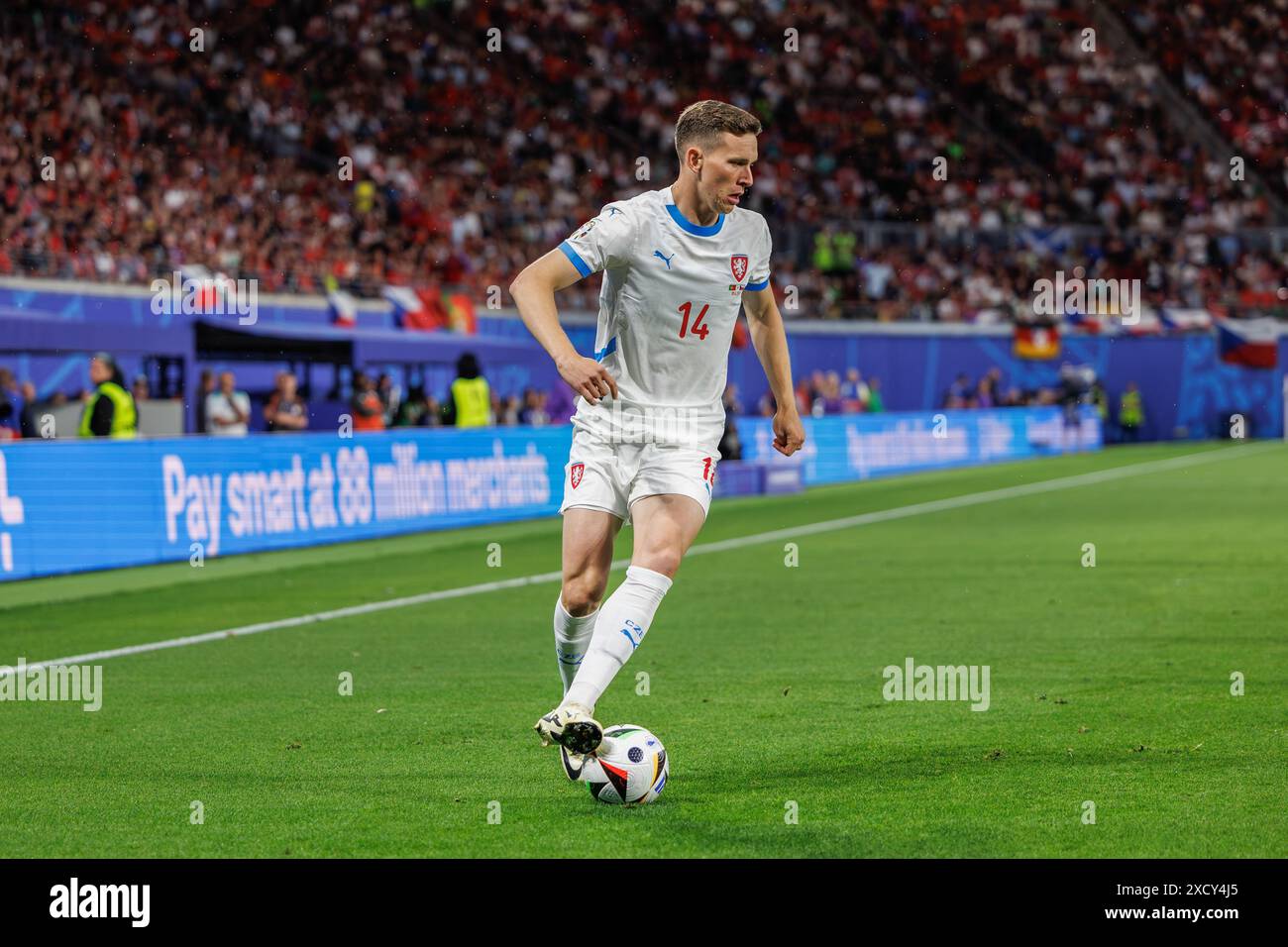 Leipzig, Germany. 18th June, 2024. Lukas Provod of (Czech Republic ...