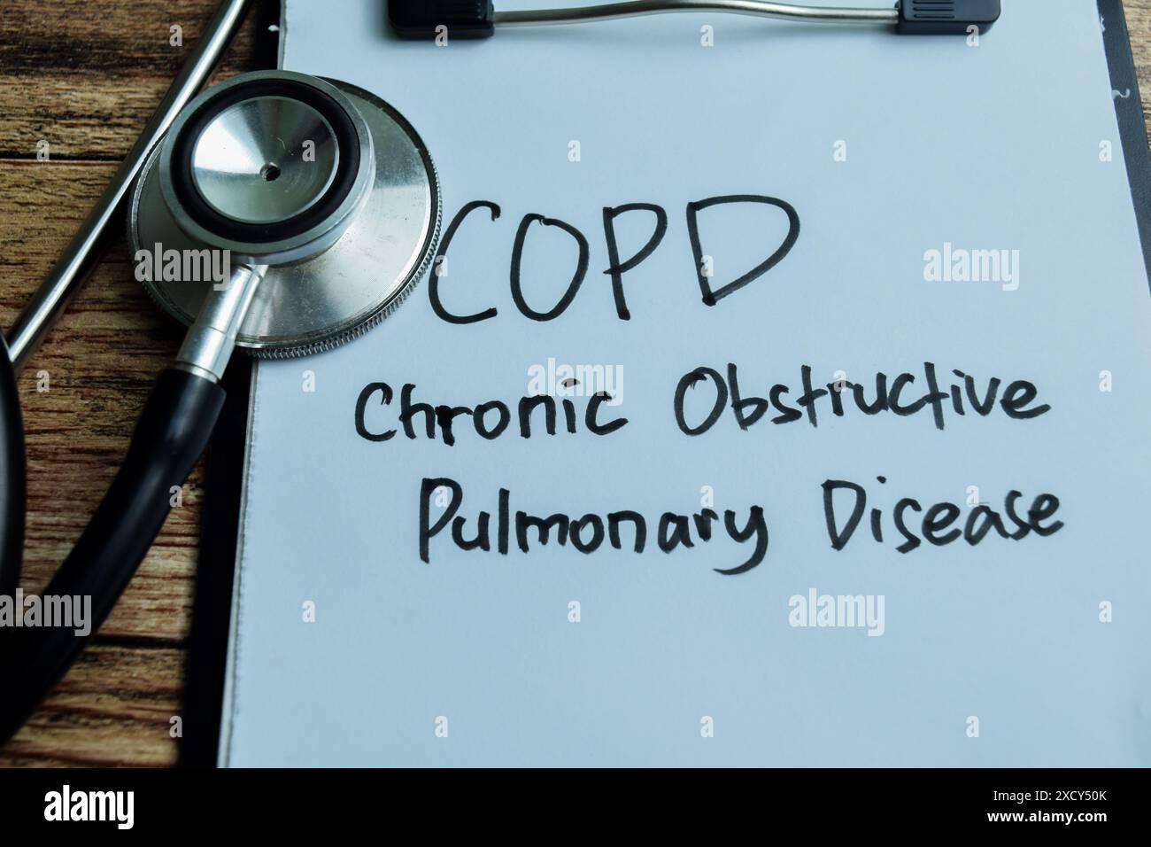 Concept of COPD - Chronic Obstructive Pulmonary Disease write on ...