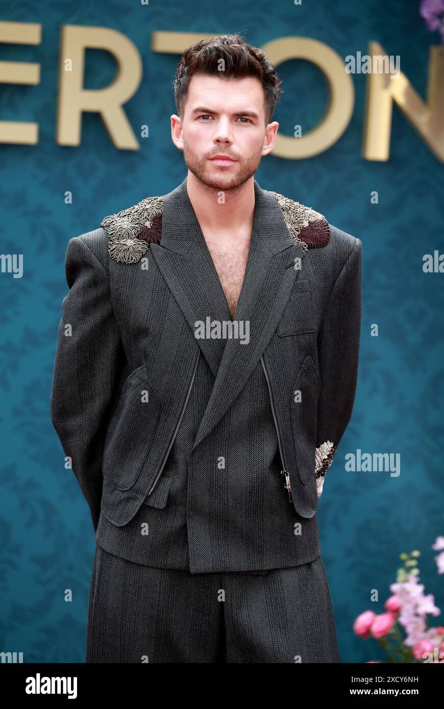 Luke Newton attends the special screening of "Bridgerton" Season 3 ...