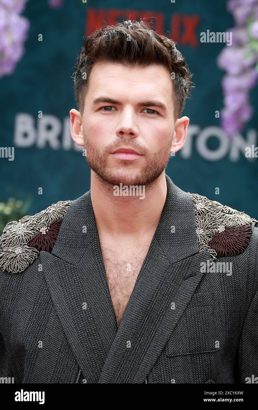 Luke Newton attends the special screening of "Bridgerton" Season 3 ...