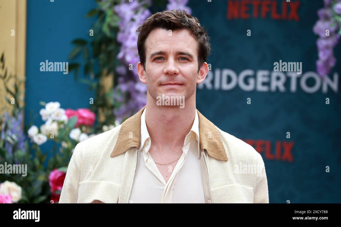 Luke Thompson attends the special screening of "Bridgerton" Season 3 ...