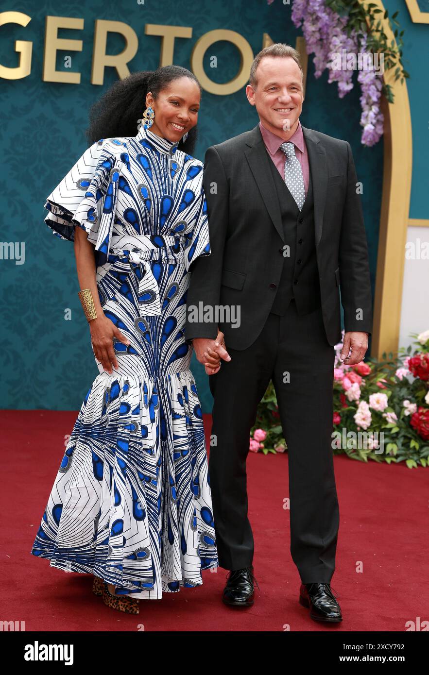 Tom Verica and Kira Arne attend the special screening of "Bridgerton ...