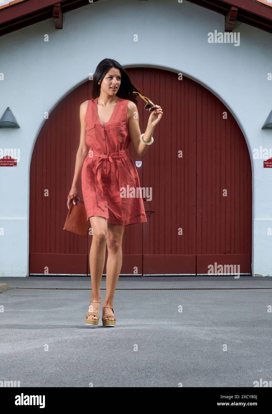 Woman wearing basque hi-res stock photography and images - Alamy
