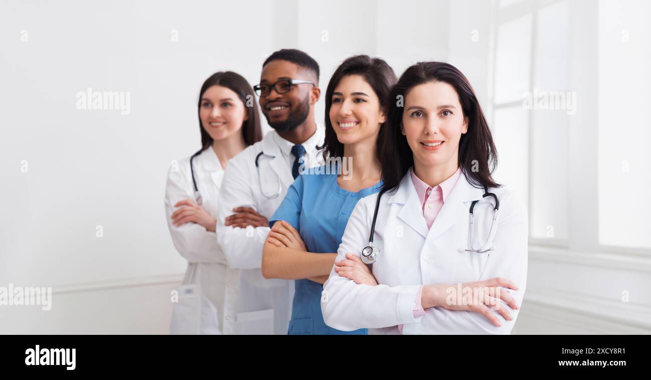 Successful team medical interns hi-res stock photography and images - Alamy