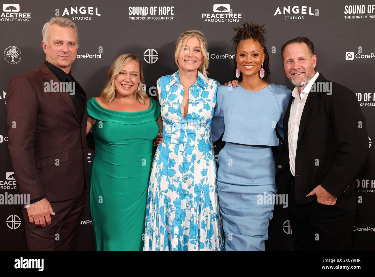 Los Angeles, Ca. 18th June, 2024. Josh Weigel, Rebekah Weigel ...