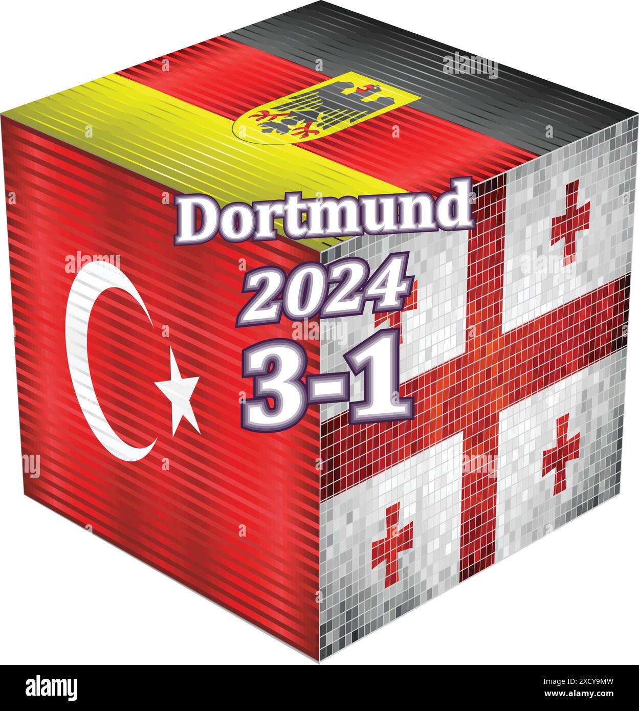 The UEFA European football championship, Turkey vs Georgia Score ...