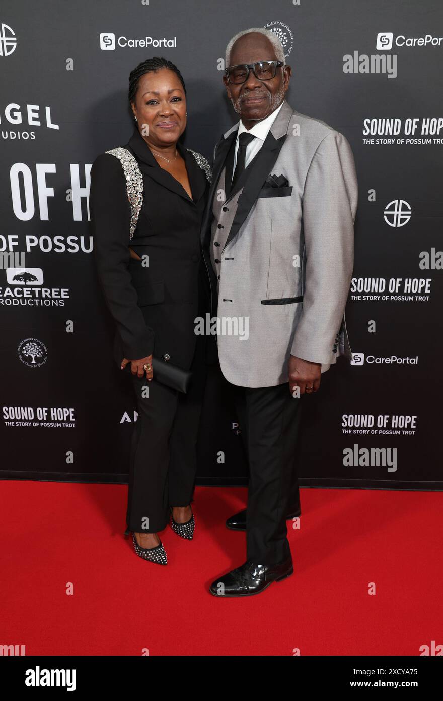 Los Angeles, Ca. 18th June, 2024. Donna Martin, Bishop Wilbert Martin ...