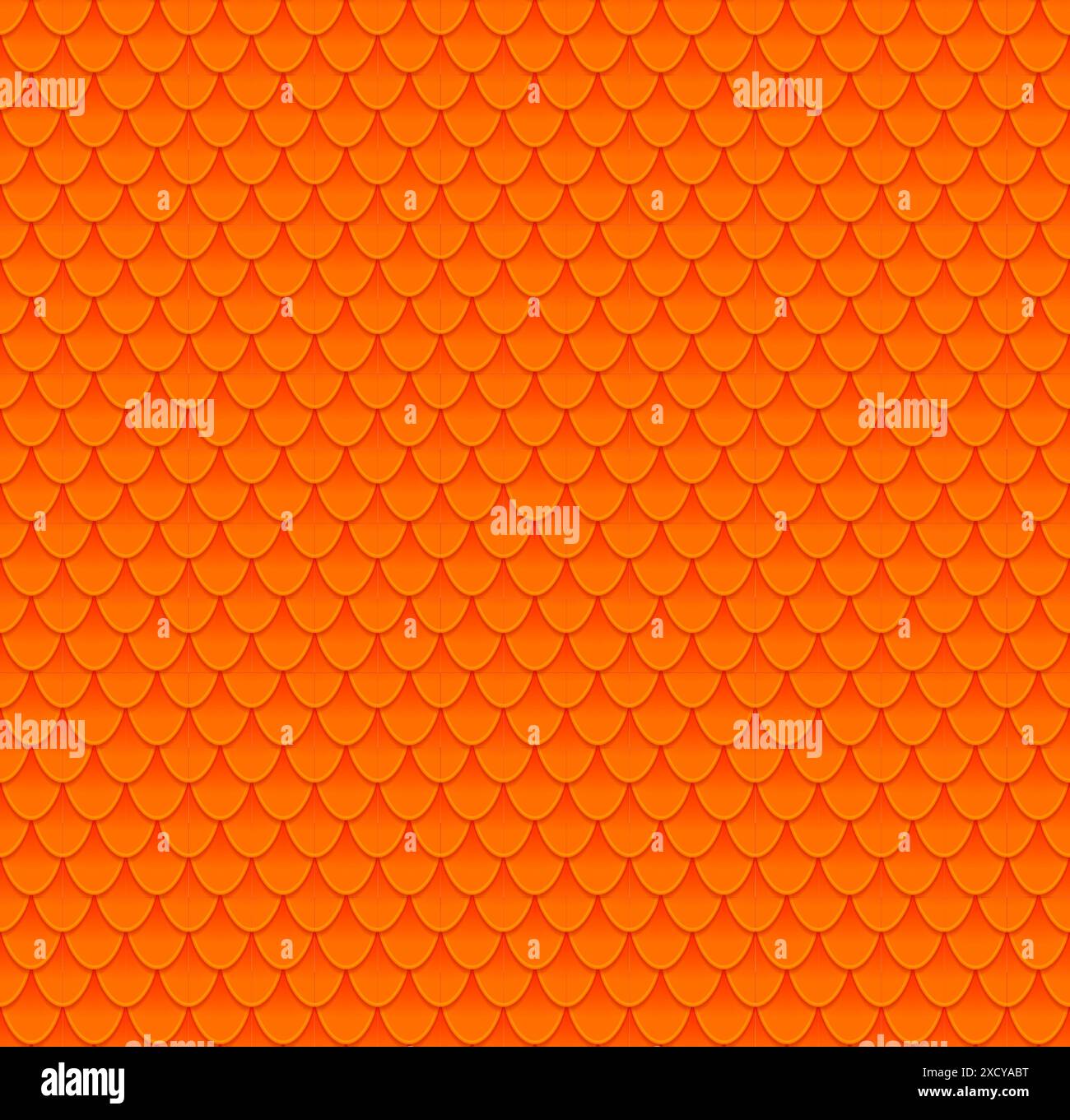 Dragon scale seamless pattern. Orange Seamless texture background Stock ...