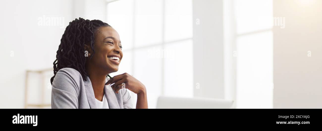 Career woman elated hi-res stock photography and images - Alamy