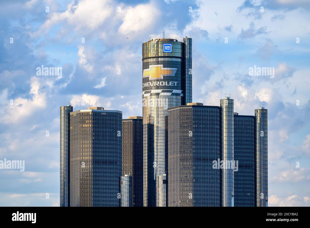 The Renaissance Center, Detroit, USA Stock Photo - Alamy