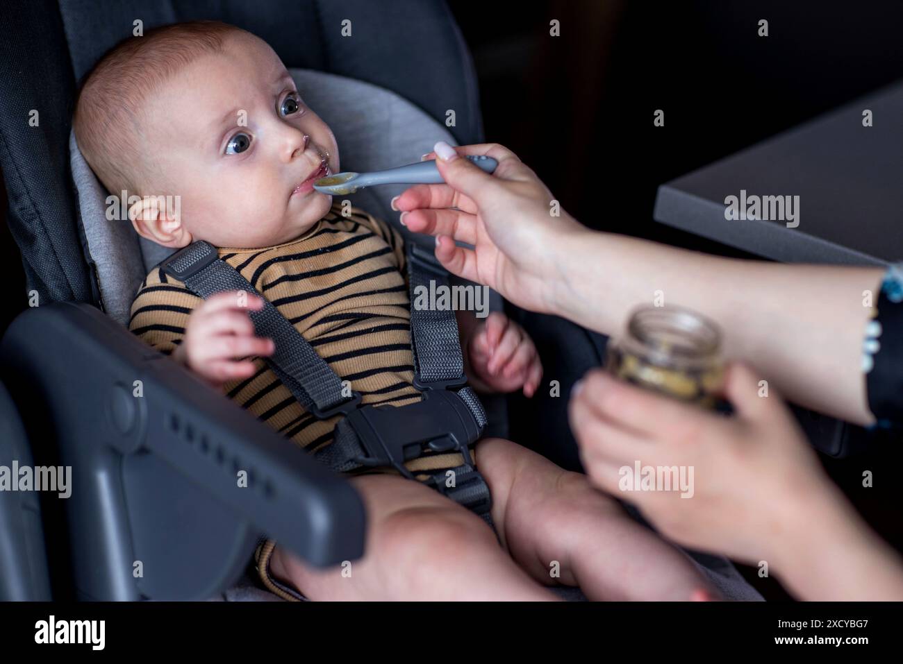 First complementary feeding hi-res stock photography and images - Alamy
