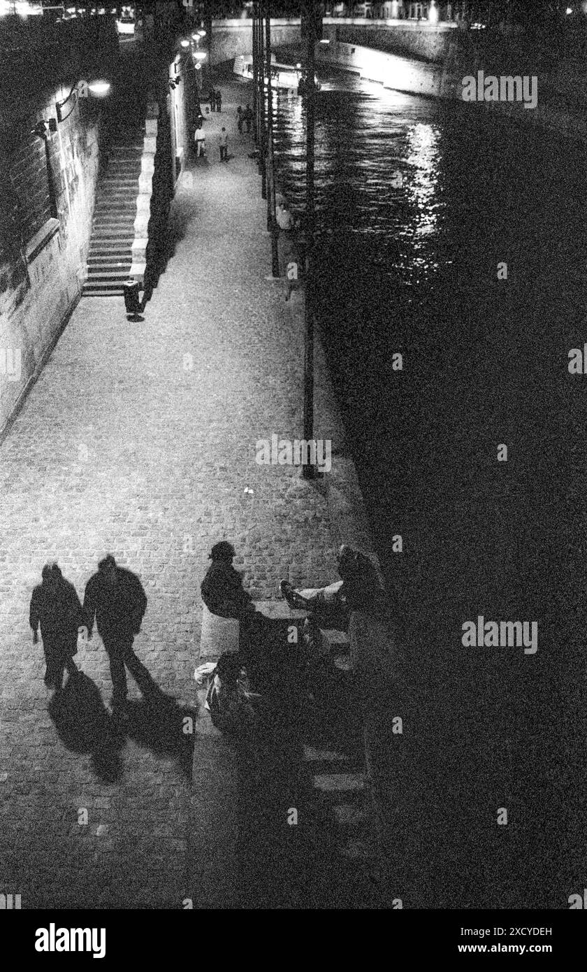 Quai de montebello Black and White Stock Photos & Images - Alamy