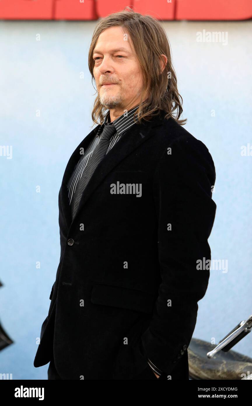 Norman Reedus bei der Premiere des Kinofilms 'The Bikeriders' im TCL ...