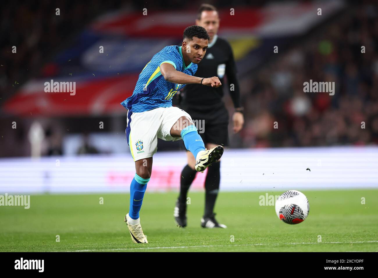 Rodrygo of Brazil during the International Friendly match between ...