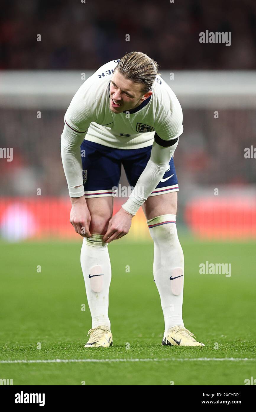 Connor Gallagher of England during the International Friendly match ...