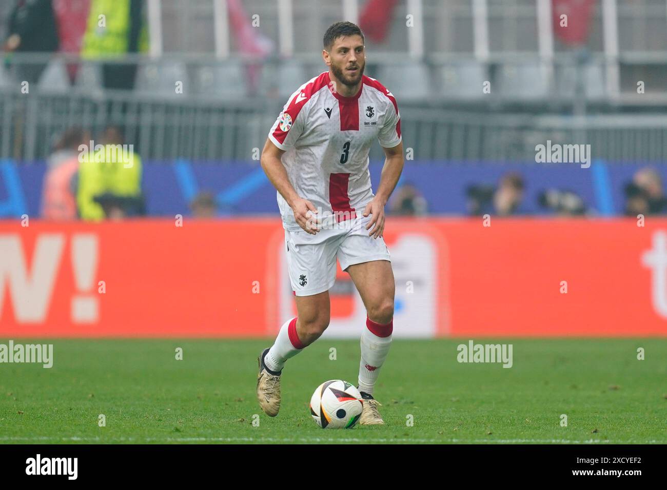 Lasha Dvali of Georgia during the UEFA Euro 2024 match between Turkiye ...