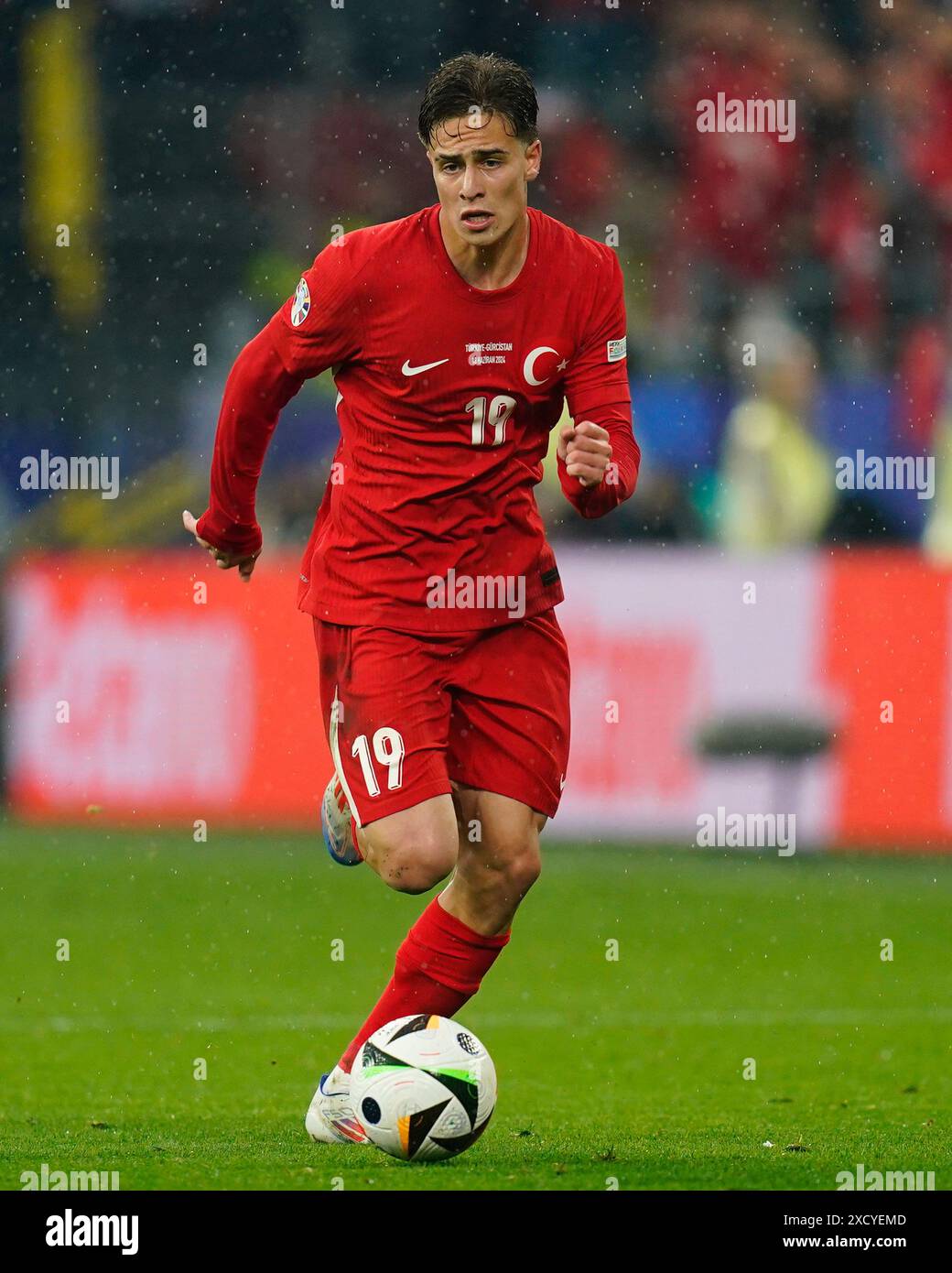 Kenan Yildiz of Turkiye during the UEFA Euro 2024 match between Turkiye ...