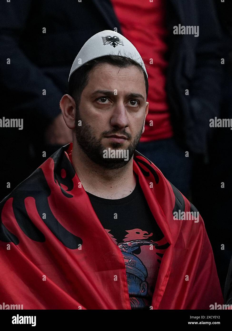 Dortmund, Germany, June 15th 2024: Fan of Albania during the UEFA EURO ...