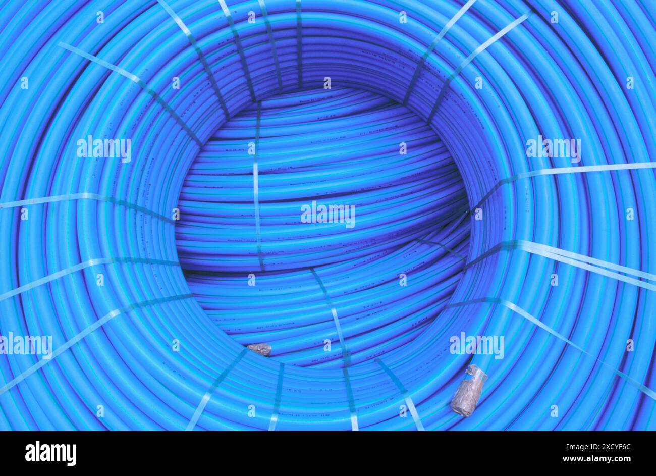 Fiber optics, plastic tubes Stock Photo - Alamy