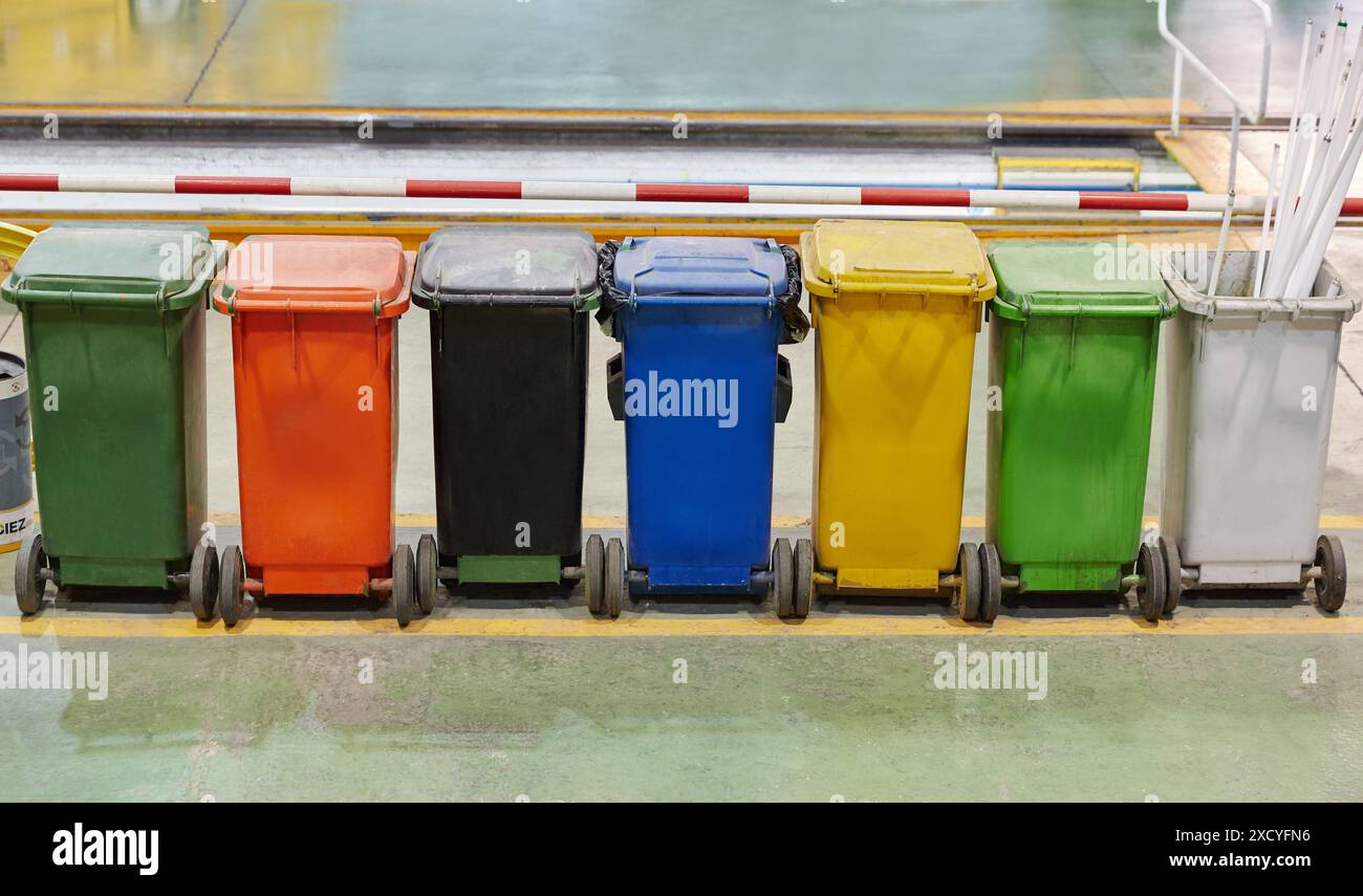 Recycle trash buckets hi-res stock photography and images - Alamy