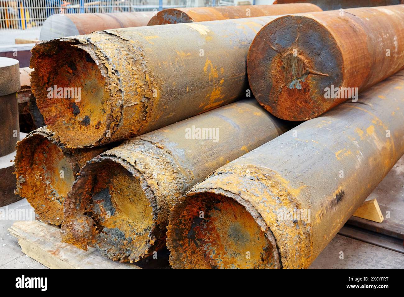 Steel ingots melted, Iron Industry, Bizkaia, Basque Country, Spain ...