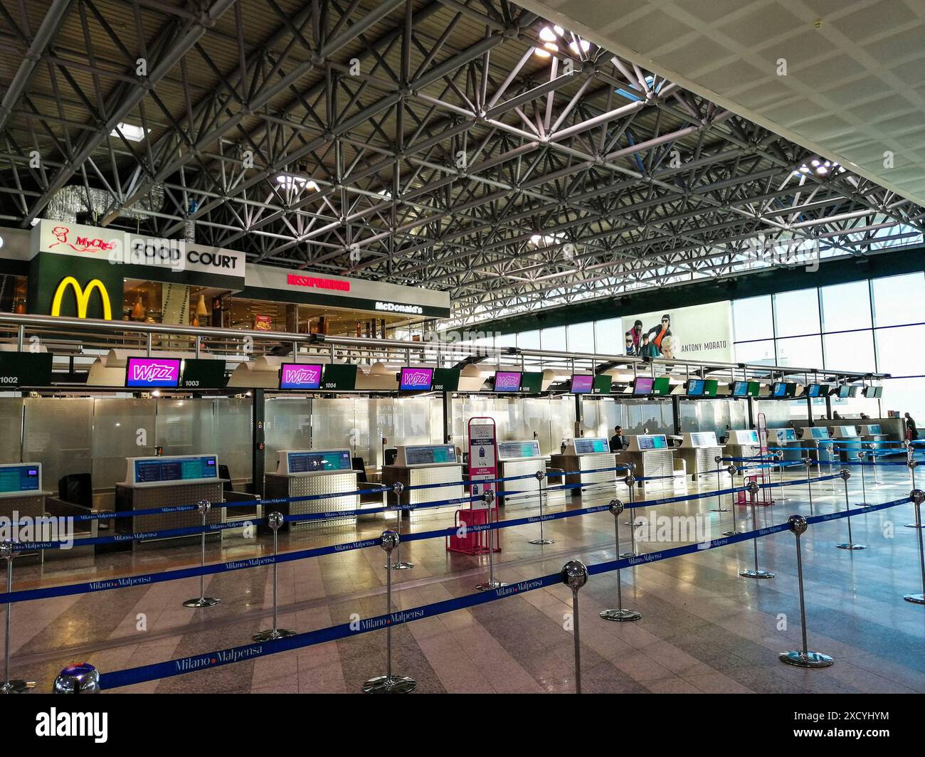 Italy, Milan, Malpensa airport Stock Photo - Alamy