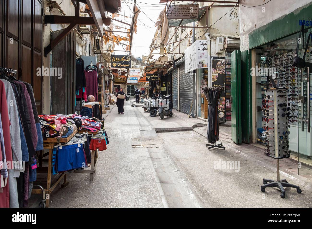 Lebanon, Sour, local souk Stock Photo - Alamy