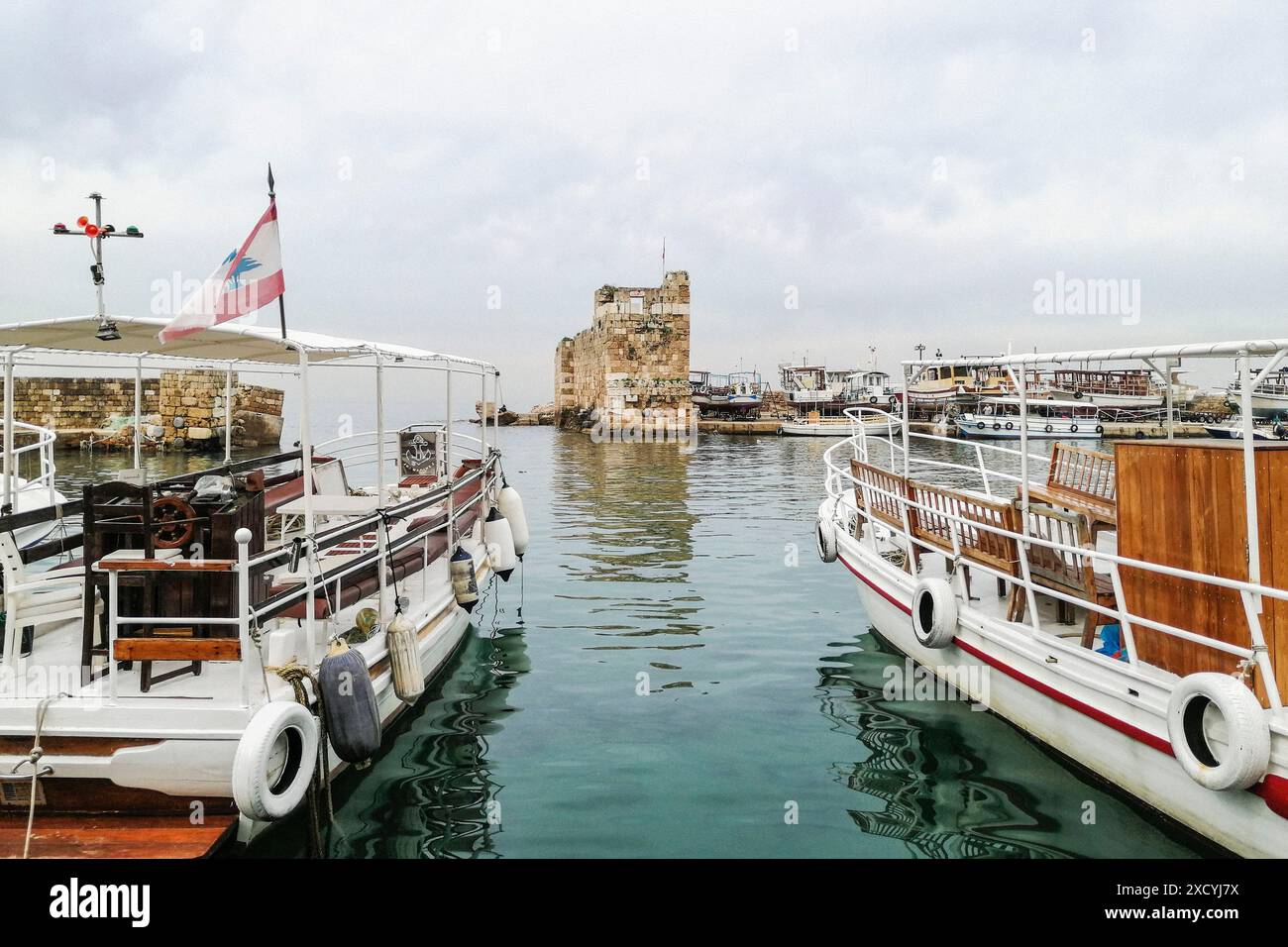 Lebanon, Jbeil, Byblos, seaport Stock Photo - Alamy