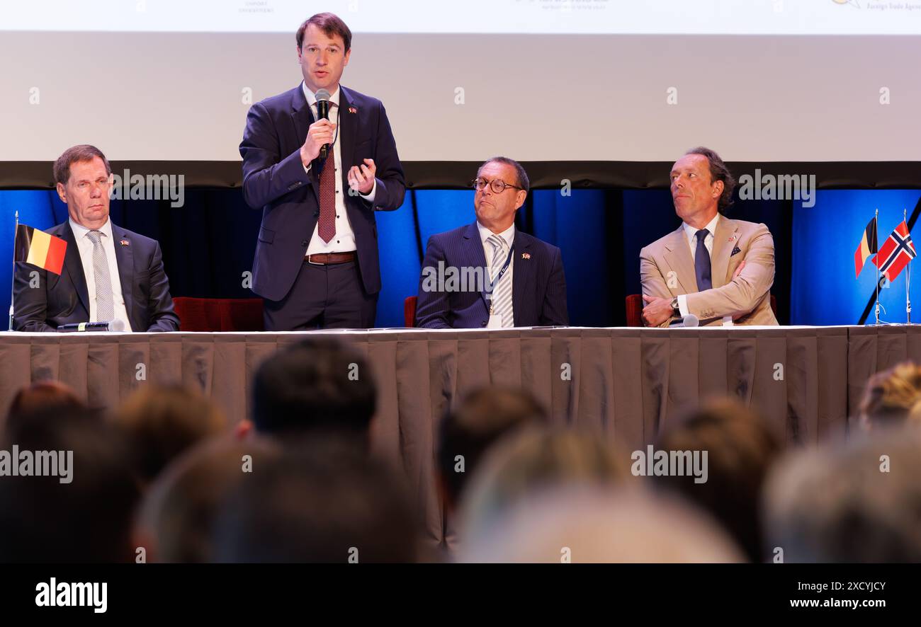 Oslo, Norway. 19th June, 2024. ArcelorMittal CEO Europe Geert Van ...
