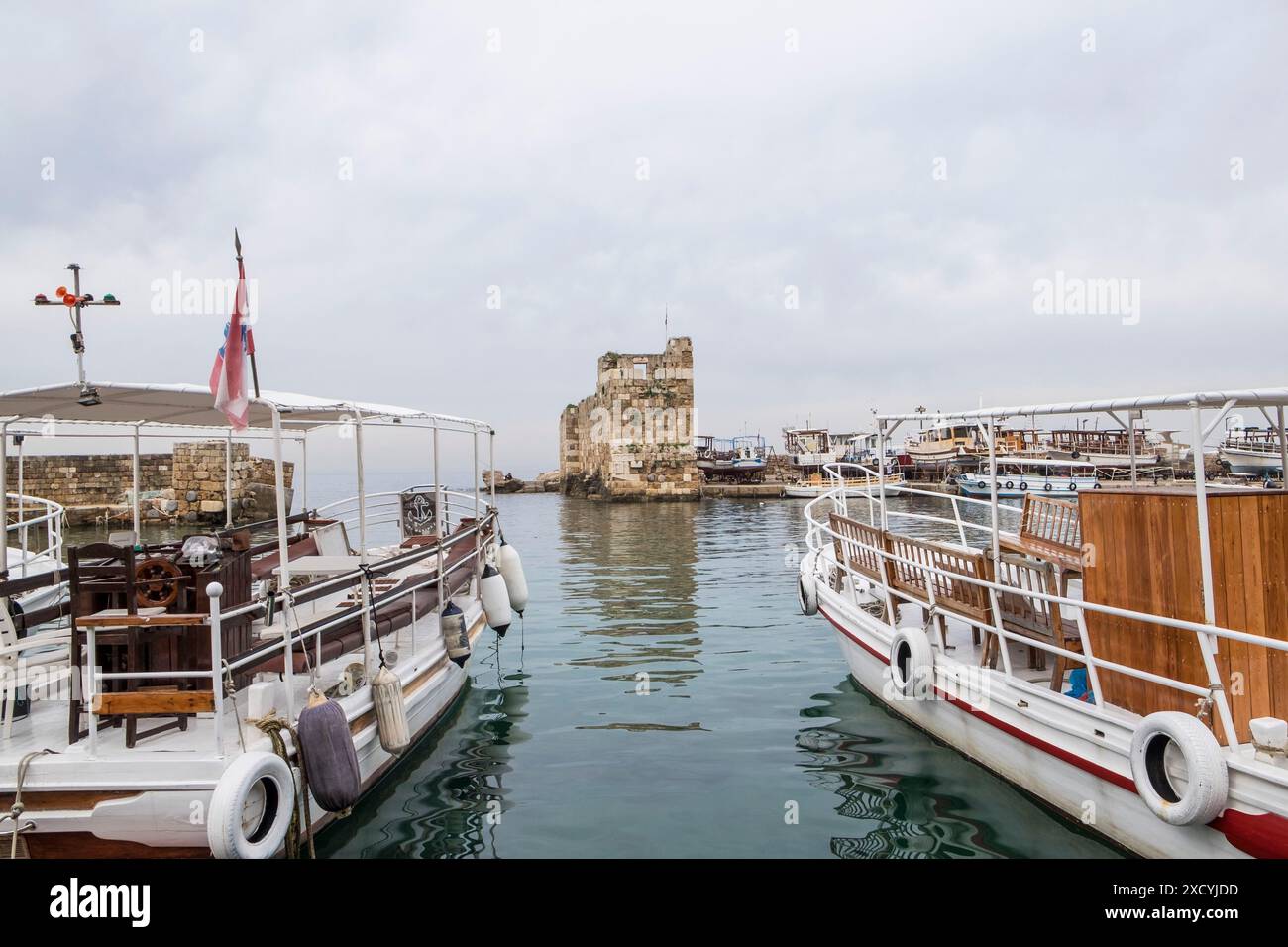 Lebanon, Jebeil, Byblos, seaport Stock Photo - Alamy