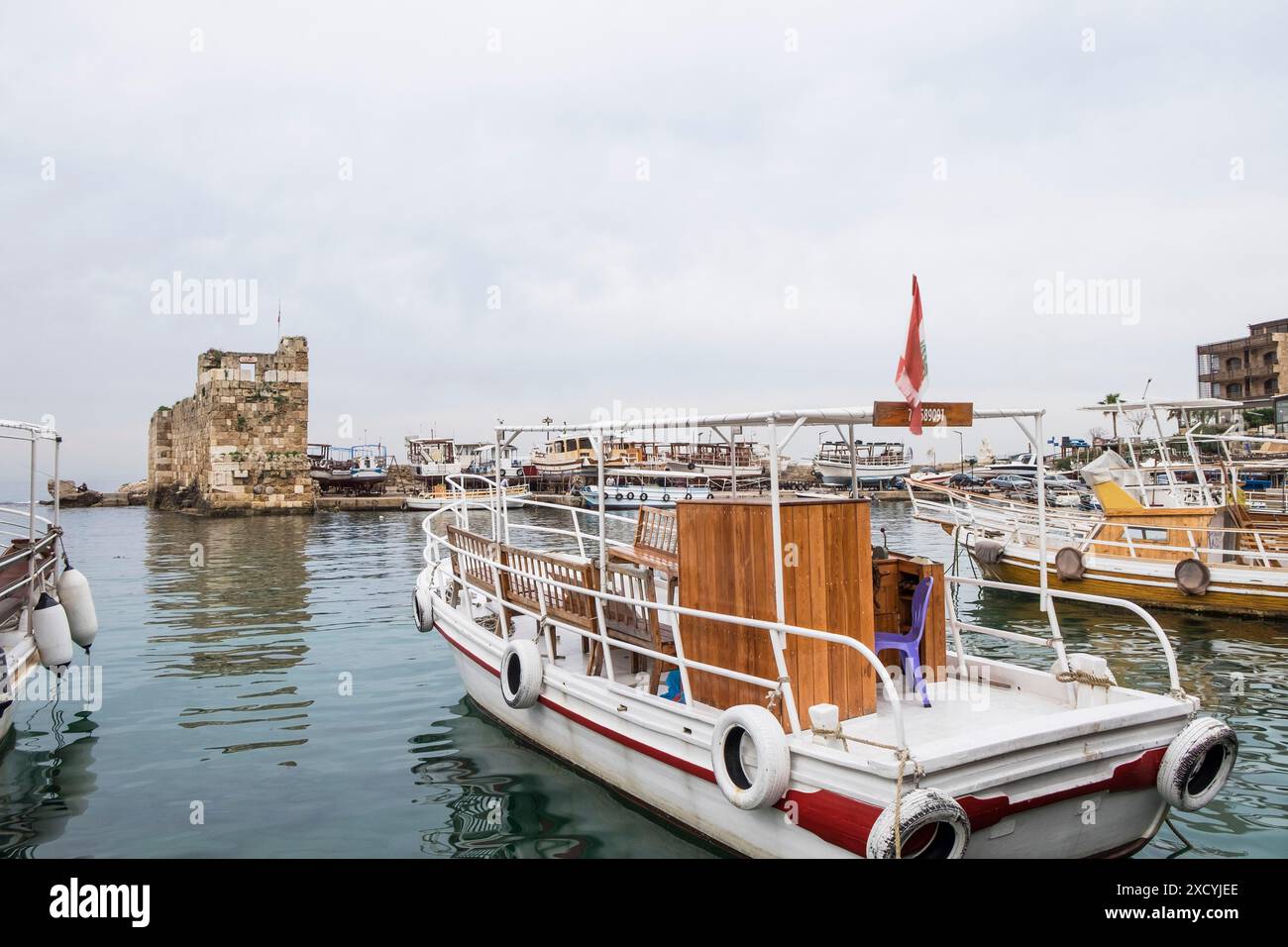 Lebanon, Jebeil, Byblos, seaport Stock Photo - Alamy