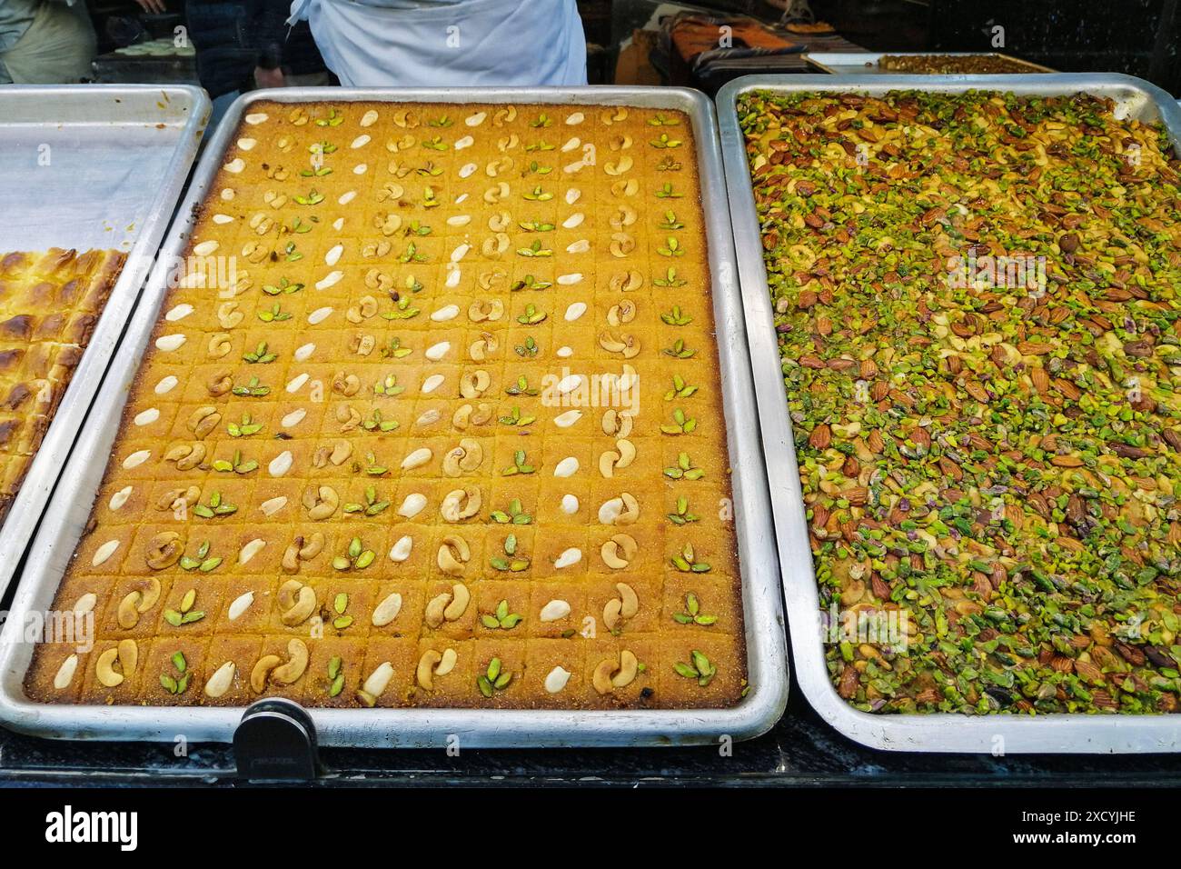 Syria, Damascus, candy store Stock Photo - Alamy