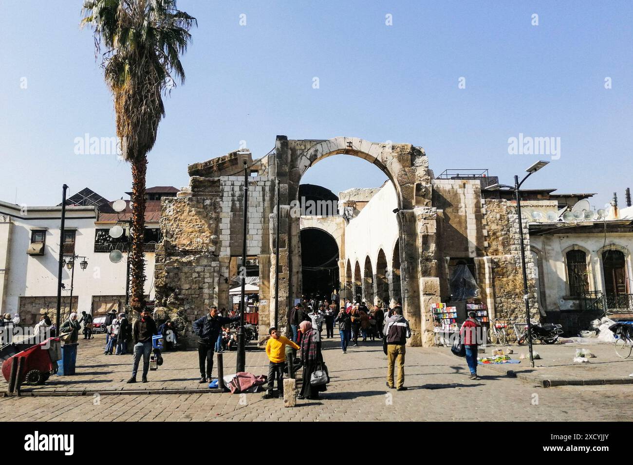 Damascus city life hi-res stock photography and images - Alamy