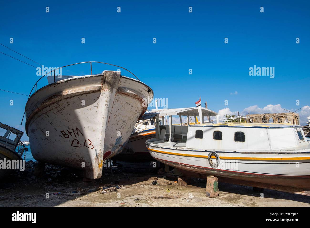 Syria, Arwad island, seaport Stock Photo - Alamy