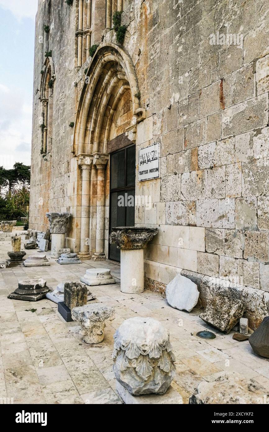 Syria, Tartous, Tartus, Ancient cathedral of Our Lady of Tortosa, our ...