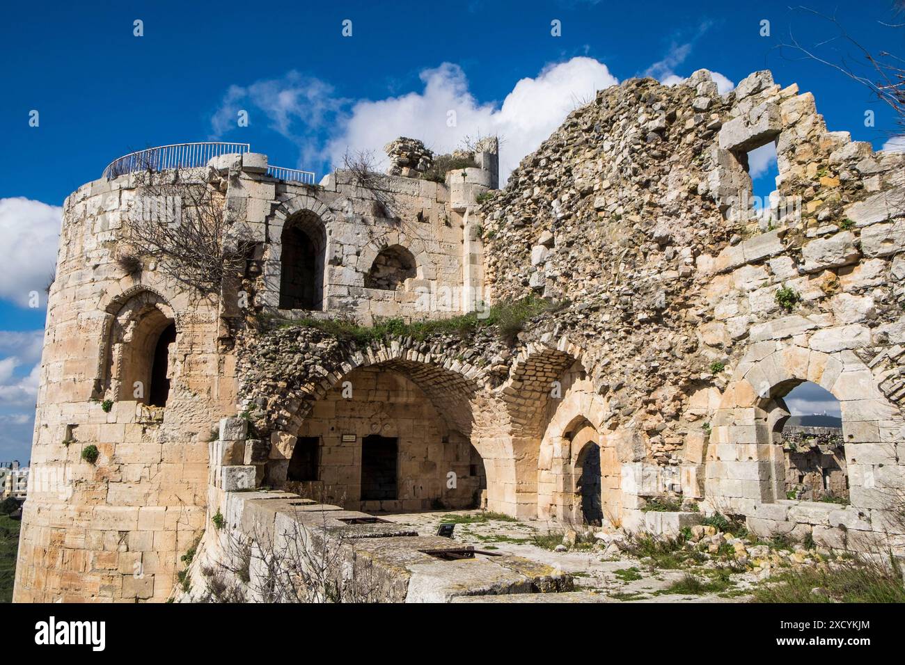 Syria, Krak des Chevaliers Stock Photo - Alamy
