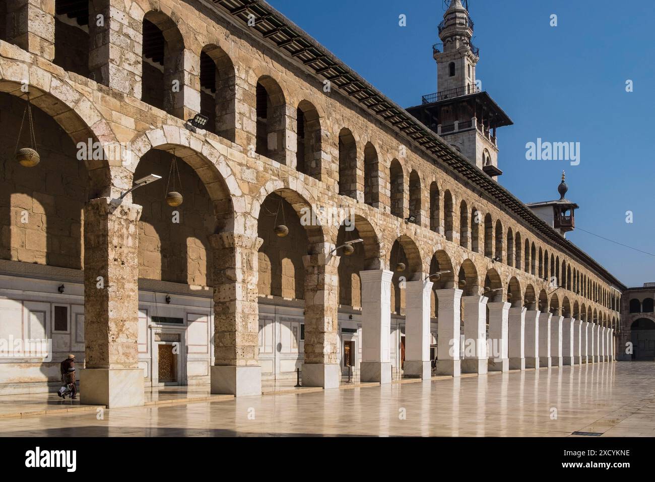 Syria, Damascus, Umayyad Mosque Stock Photo - Alamy