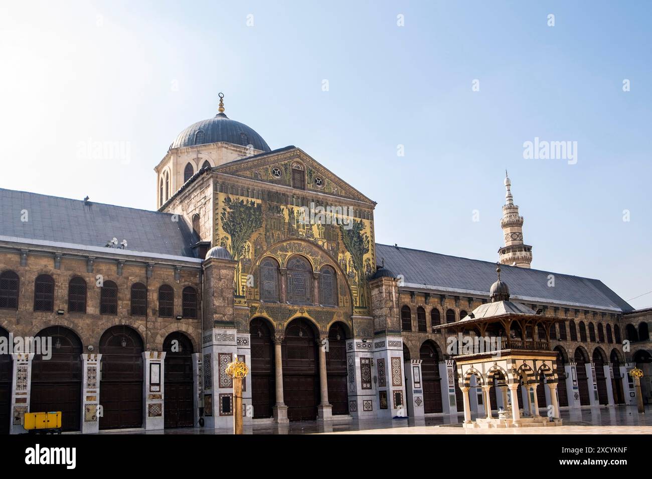 Syria, Damascus, Umayyad Mosque Stock Photo - Alamy