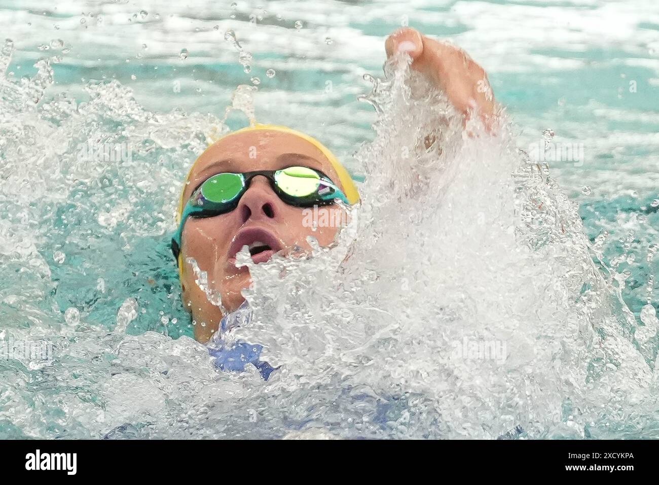 MAHIEU Pauline OF CANET 66 NATATION Heat 200M Backstroke Women during ...