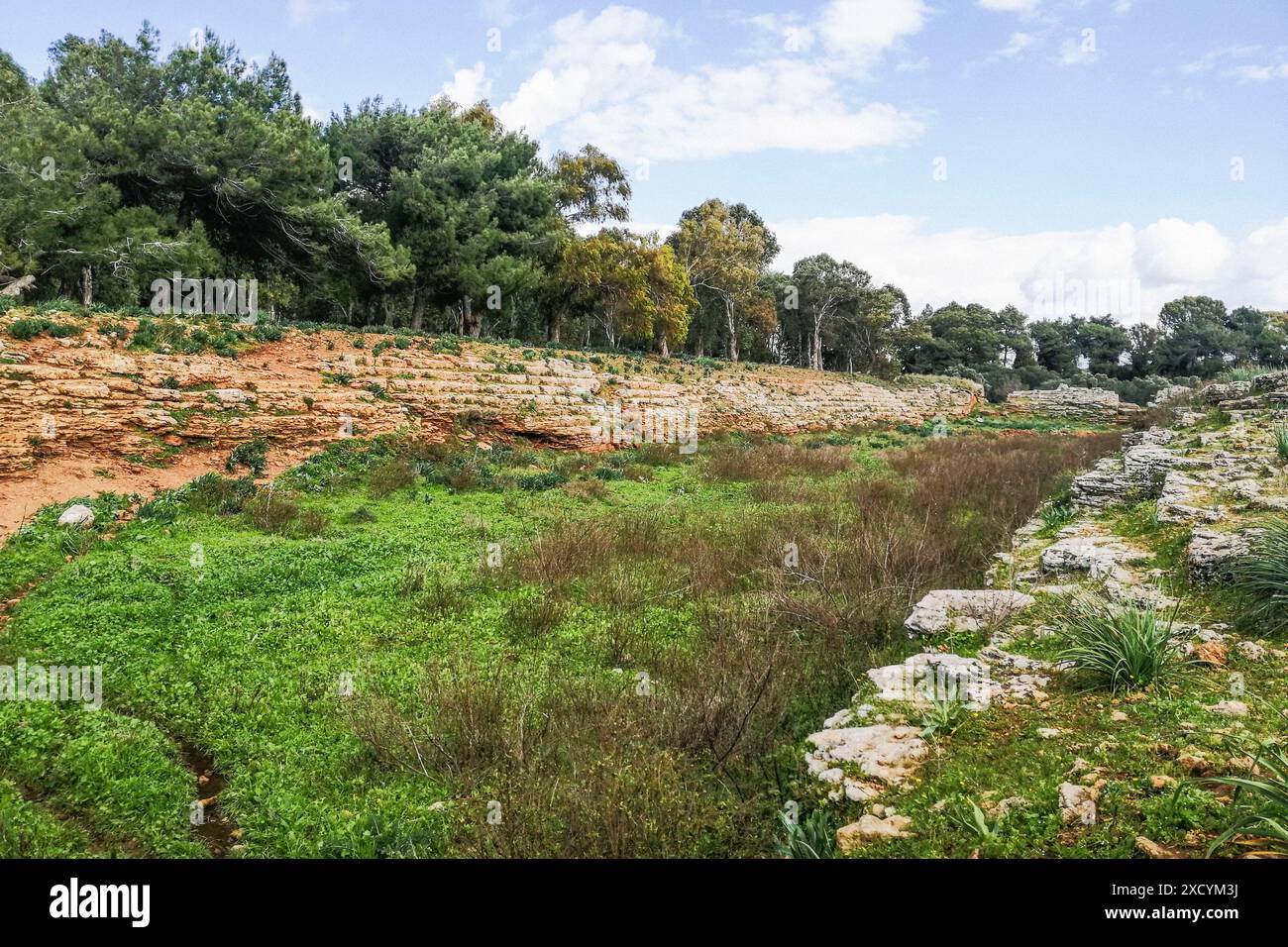 Syria, Amrit, Remains Temple in the Phoenician Ruins Stock Photo - Alamy