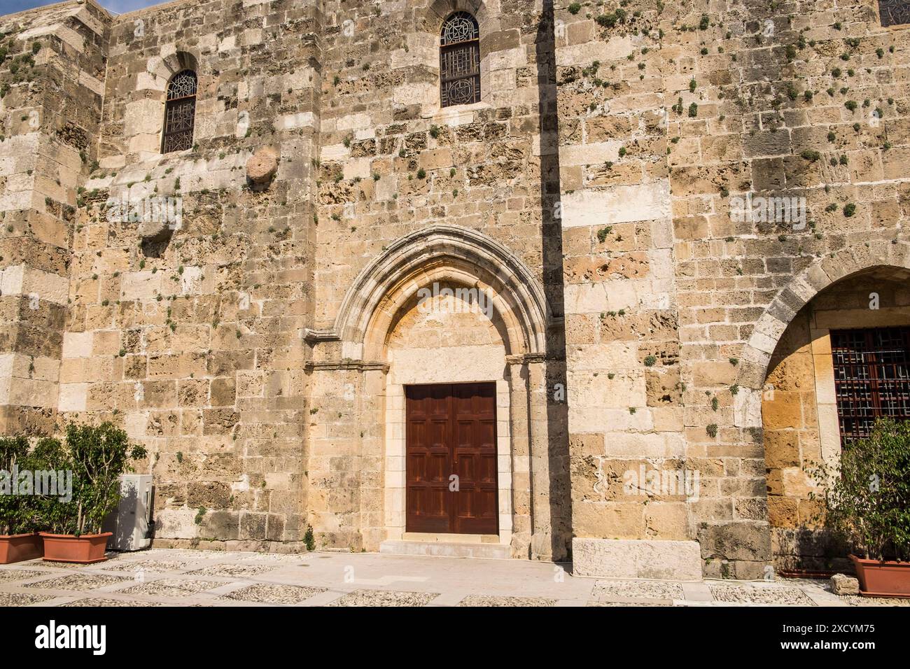 Lebanon, Jbeil, Byblos, St. John's Cathedral Stock Photo - Alamy