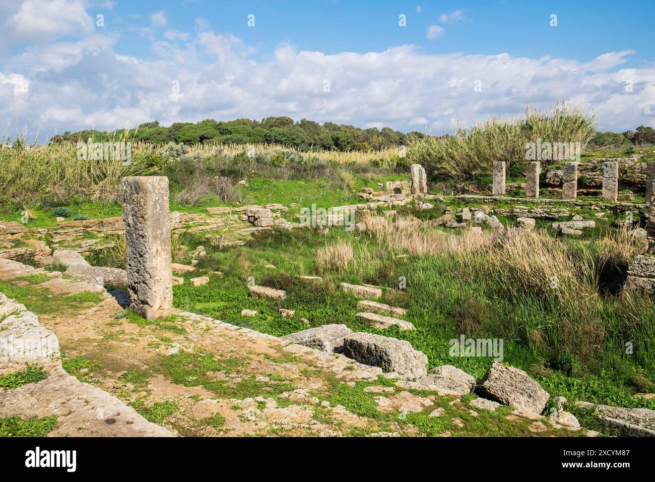Syria, Amrit, archaeological site Stock Photo - Alamy