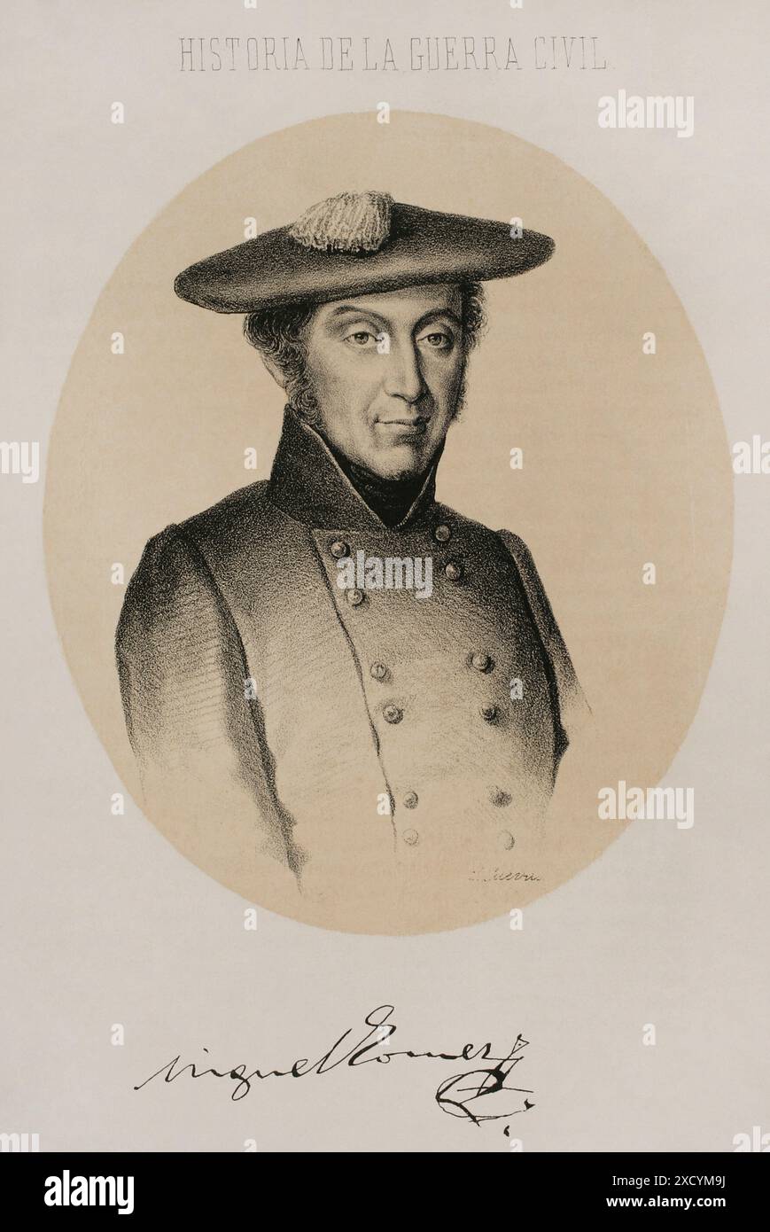 Miguel Gomez Damas (1785-1864). Spanish military. He fought on the ...